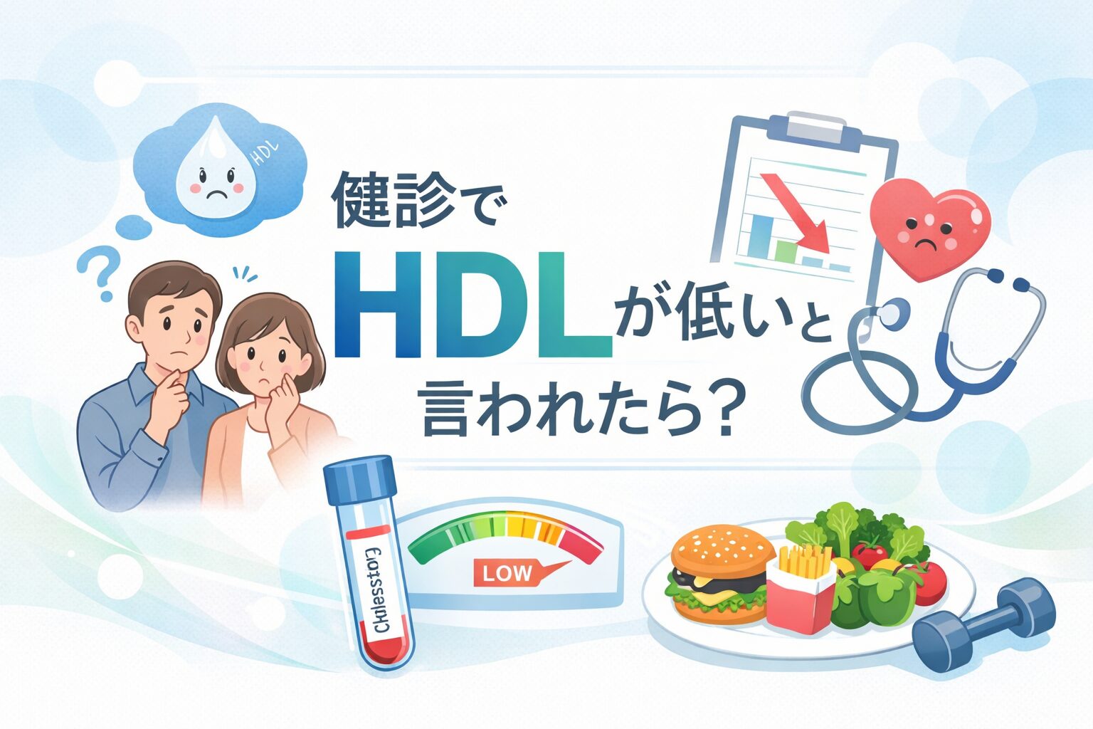 健診でHDLが低いと言われたら？原因と対策を内科医が解説 - はごろも内科小児科【立川市・国立市｜内科・糖尿病・甲状腺・在宅医療・アレルギー ...